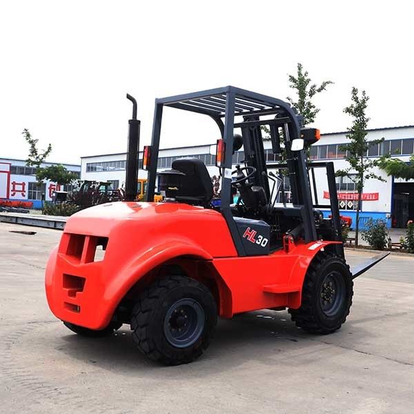 Chinese Xinchai A495BPG All Terrain Fork Lifts 3500kgs Rough Terrain ...